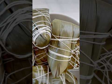 Joong 粽 / Zongzi 粽子 (Chinese Sticky Rice Dumplings) | Full Recipe Video is on my Channel 🐲