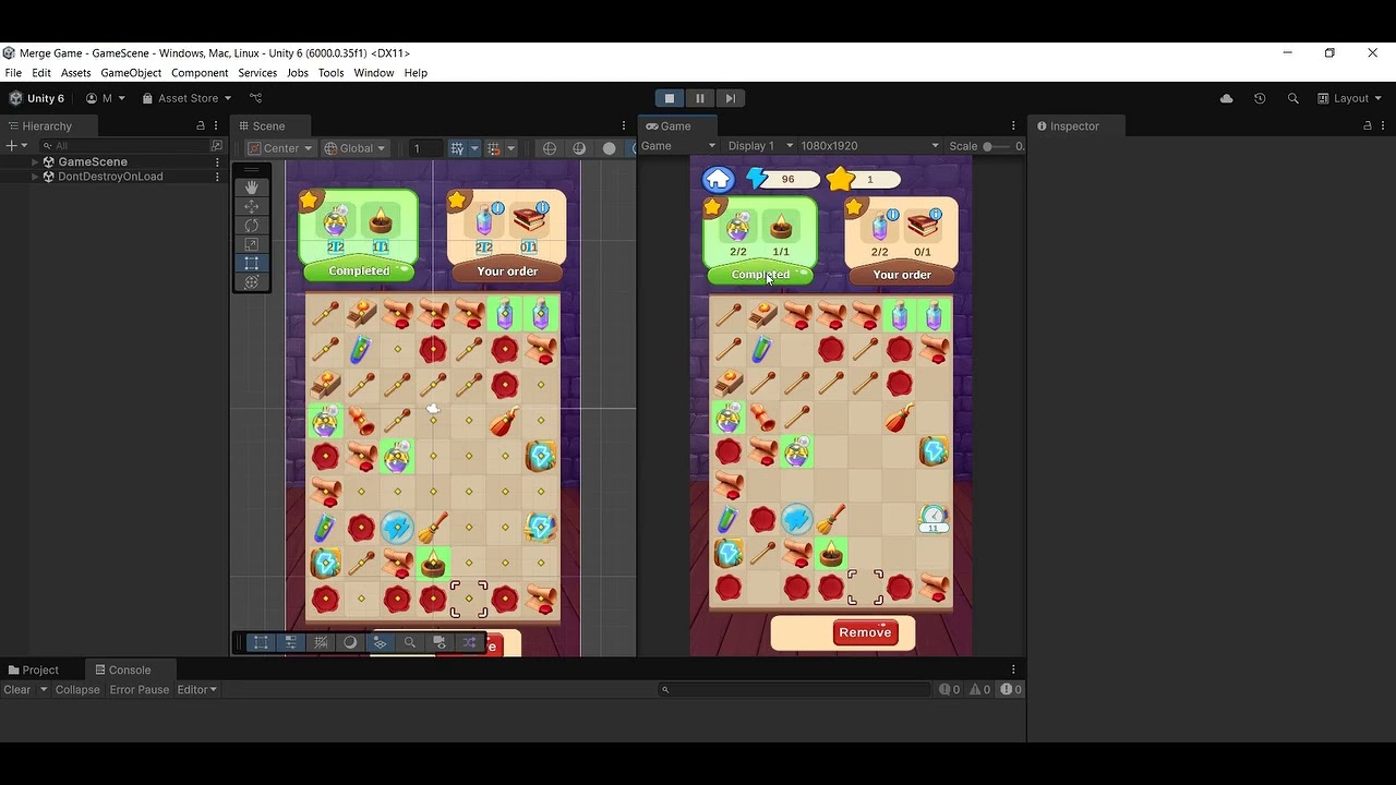 Mergic Academy: Magic & Merge Unity Game Source Code #unity #unity3d #unitydev #unitydeveloper