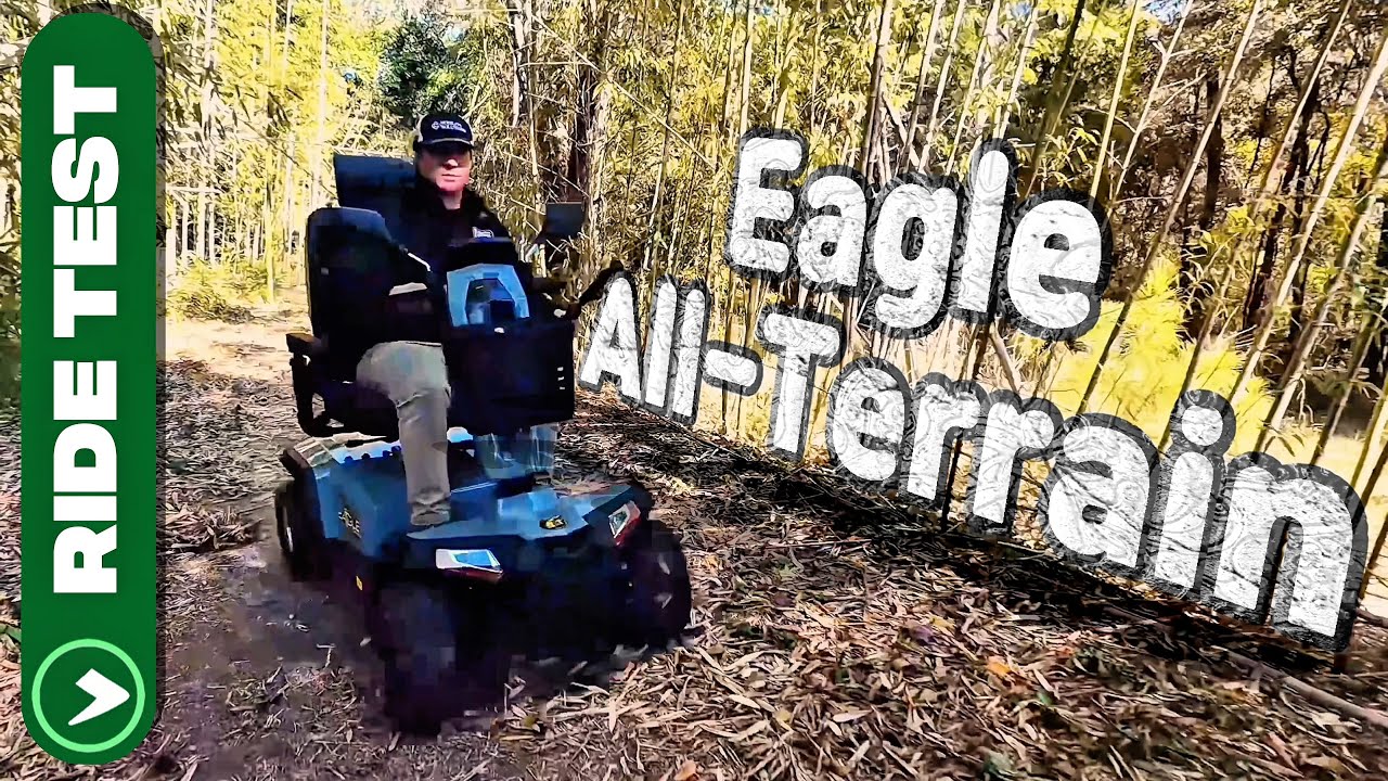 Golden Eagle All-Terrain Mobility Scooter Ride Test: Real Off-Road Performance & Handling