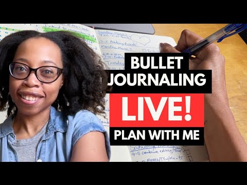 LIVE: Journaling When You’re Not in the Mood - Journal & Plan with Me