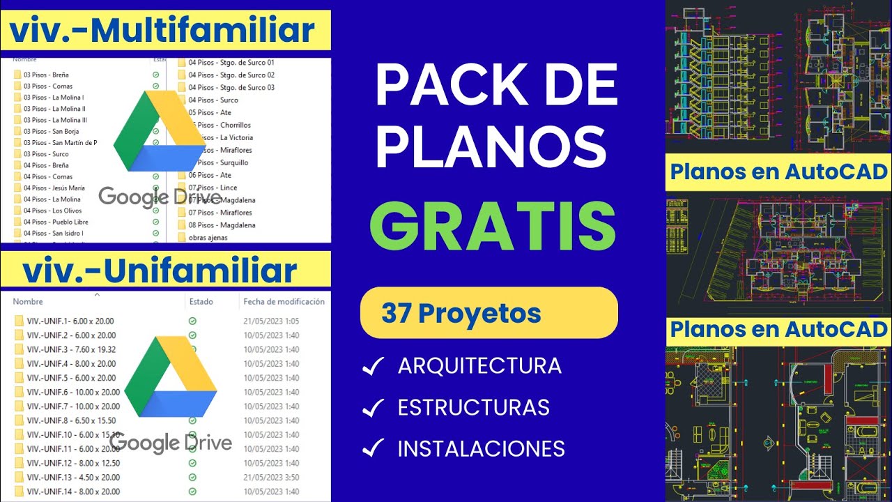 FREE DOWNLOAD - Residential Floor Plans Pack: Everything You Need in AutoCAD