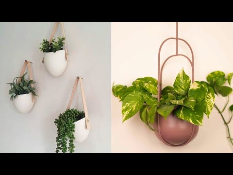 99+ Unique and beautiful hanging plants decoration design ideas - Stylish hanging planters for home
