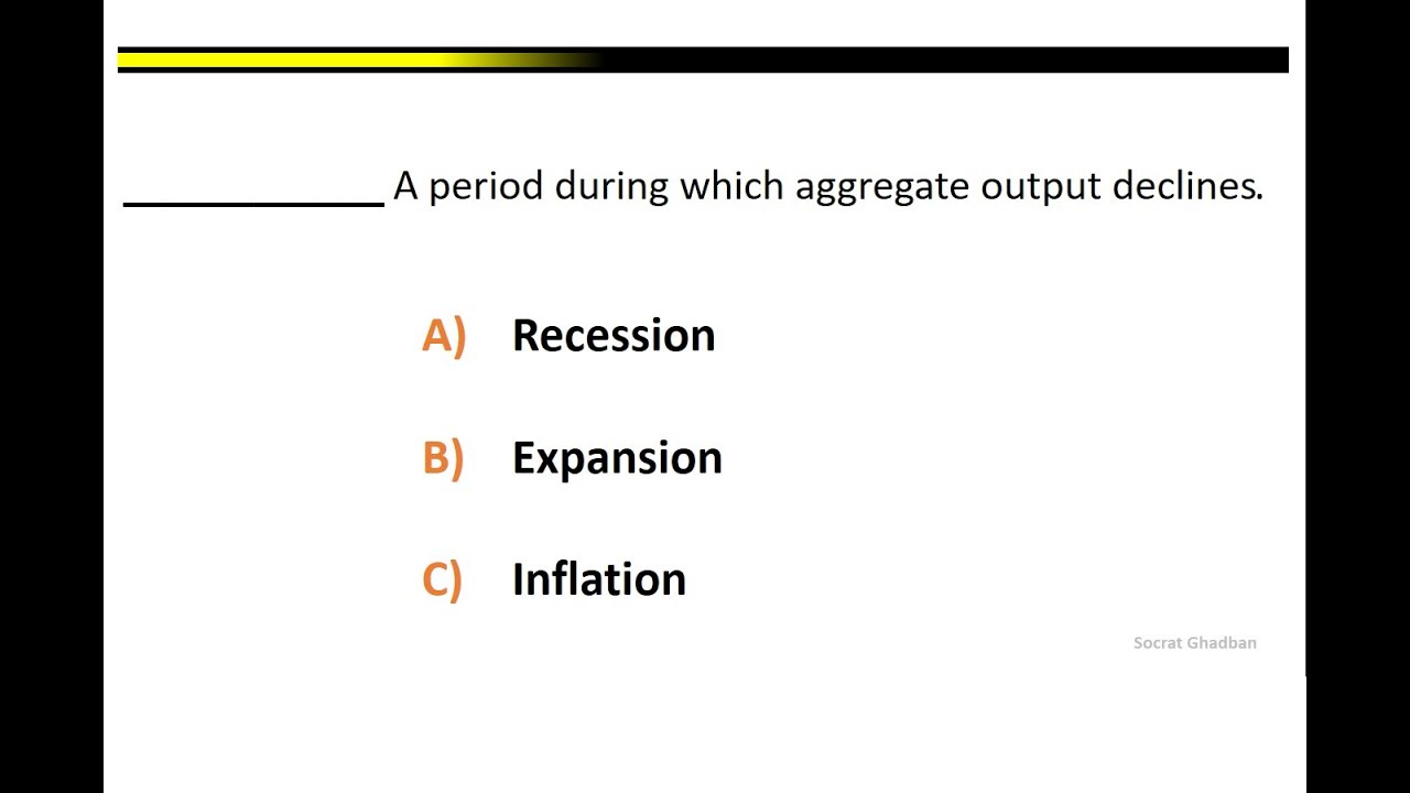 Economics Quiz Questions and Answers: Introduction to Macroeconomics Quiz