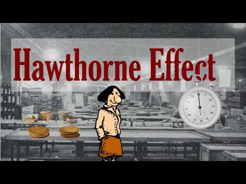 The Hawthorne Effect - Or Why Everything Works