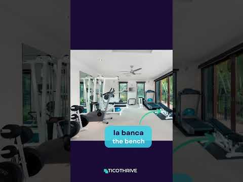 El Gimnasio (The Gym) - COSTA RICAN SPANISH #spanish #costarica #españolcostarica