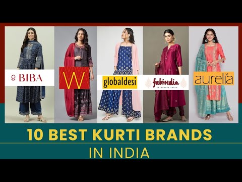 10 Best Women Kurti Brands in India