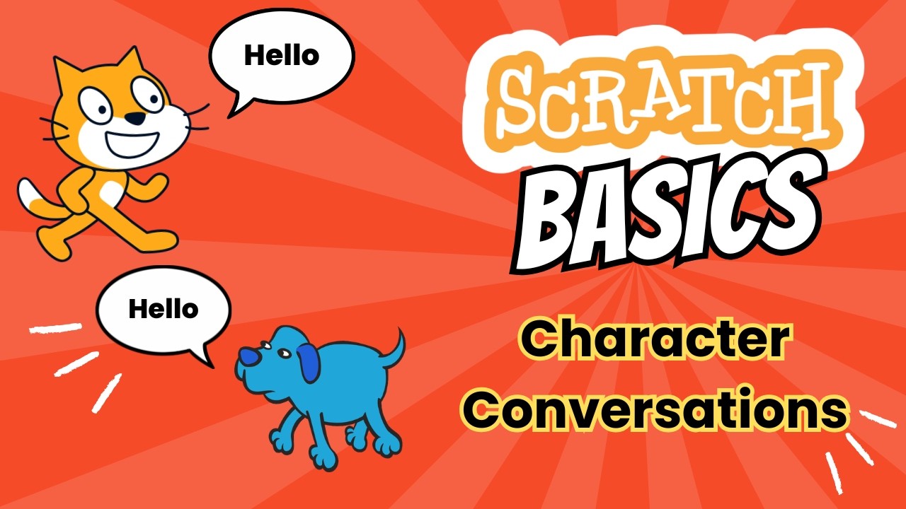 Make Characters Talk in Scratch: Broadcasts vs Variables