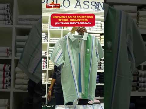 New Men's Polos Collection – Spring-Summer 2025