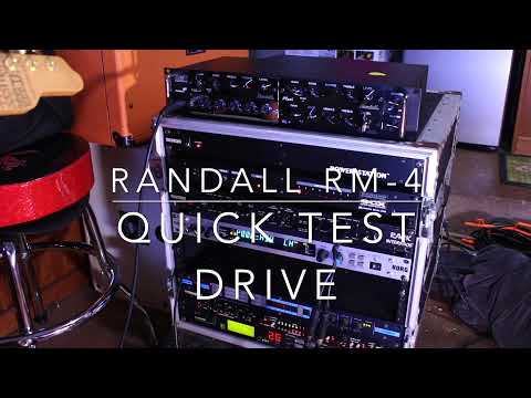 Randall MTS RM4 Tube Midi Preamp 2010 - black | Reverb
