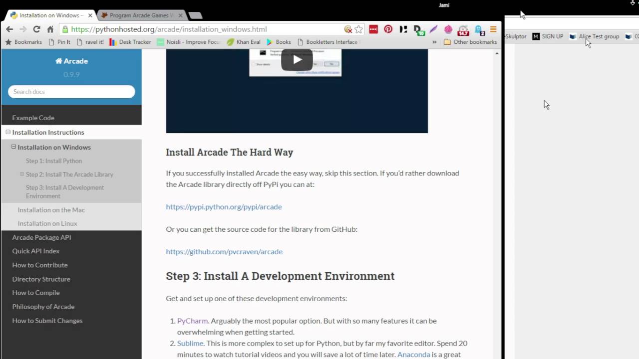 Programing with Python Arcade Library (Part 1)
