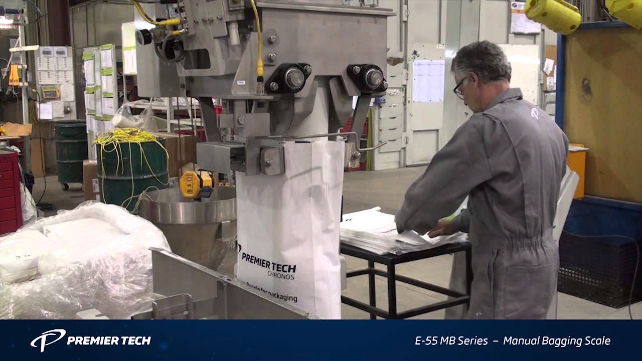 Manual Bagging Scale for free flowing products (E-55 MB Series)