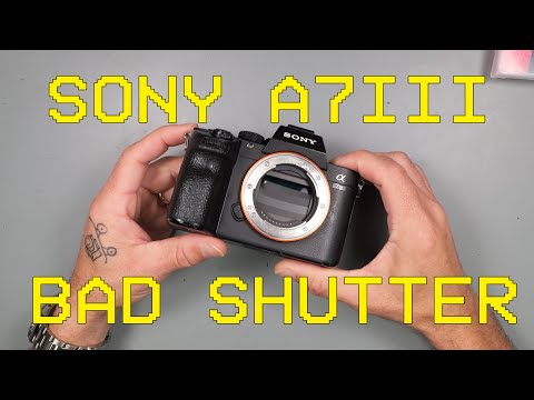Sony A7III: Shutter Replacement and Teardown