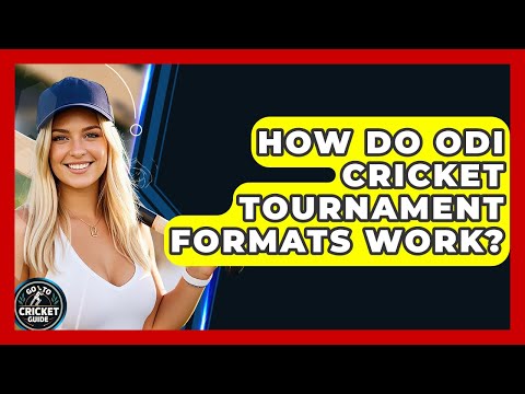 How Do ODI Cricket Tournament Formats Work? - Go-To Cricket Guide