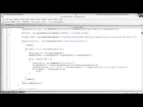 Creating a mass from Toposurface geometry – Boost Your BIM
