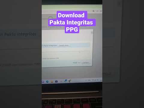 Download / Unduh Pakta Integritas PPG Daljab