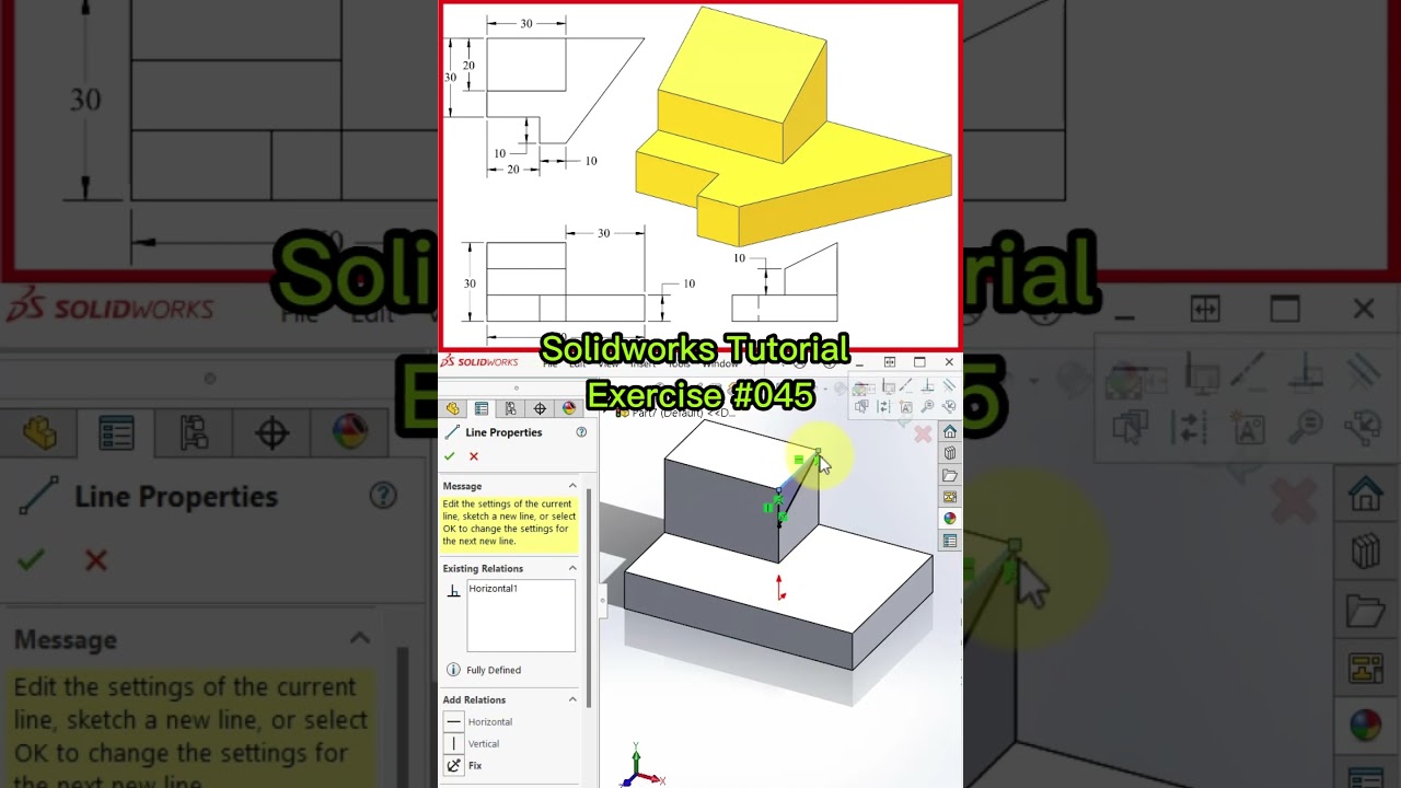 Solidworks Tutorial Exercise #045