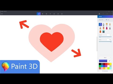 How Resize in Images in Microsoft Paint 3D