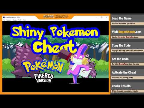 Pokemon Fire Red Shiny Pokemon Cheat
