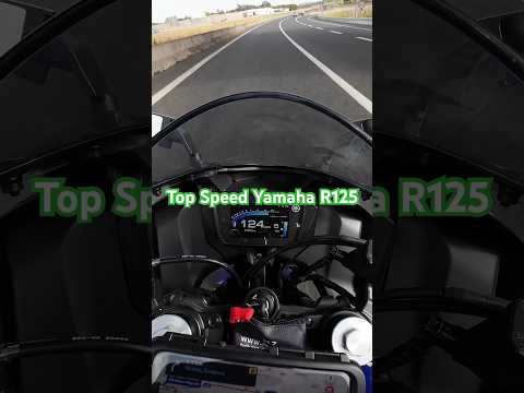 TOP SPEED YAMAHA R125 2024 #music #hiphop #lyrics #rap #youtubeshorts #youtube