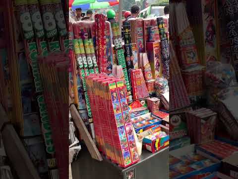 Jualan Kembang Api dan Petasan di depan Toko Terang Bogor 💥 #petasan #fireworks