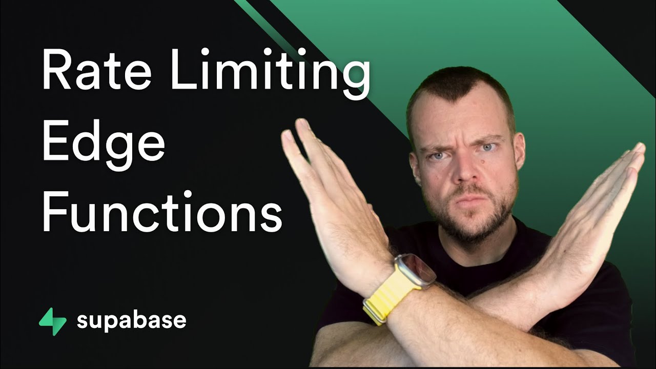 Rate Limiting Edge Functions