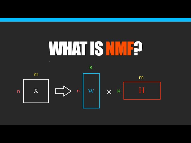 What is Non-negative Matrix Factorization | AI Basics | AI Online Course