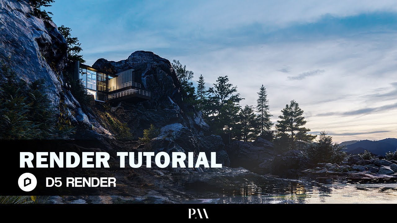 LEARN WITH ME: D5 RENDER TUTORIAL - Exterior scene 14