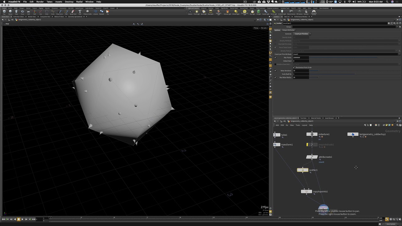 Scatter SOP | Node Reference