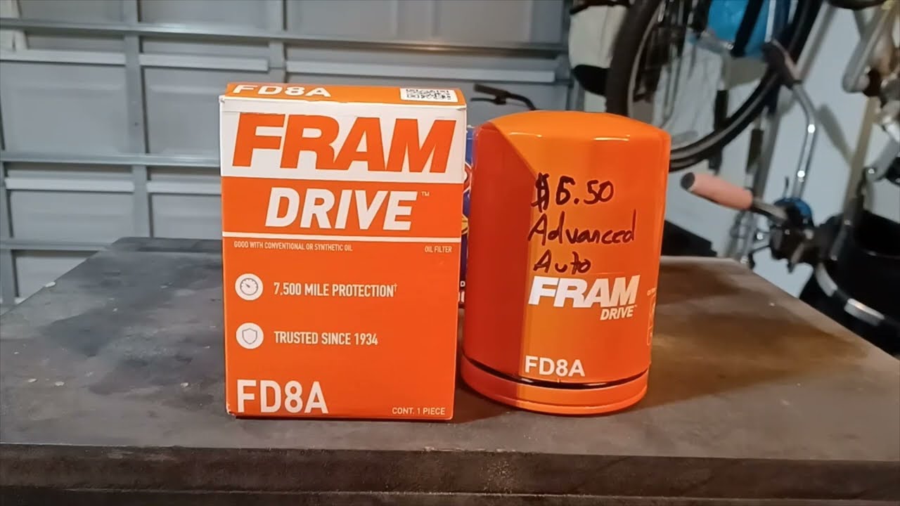 Fram PH8A, STP 3600, ph3614 size comparison
