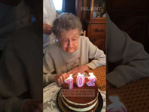 102 years old granddaughter happy birthday #granny #funny #memes #arsm