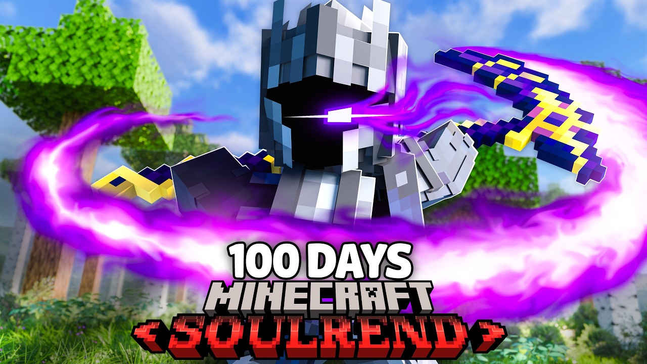 I Survived 100 Days as a REAPER in SOULREND RPG....