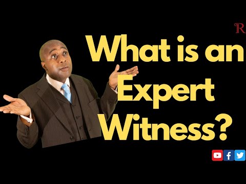 What is an Expert Witness?