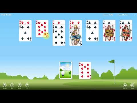 How to play Golf Solitaire! (Easy)