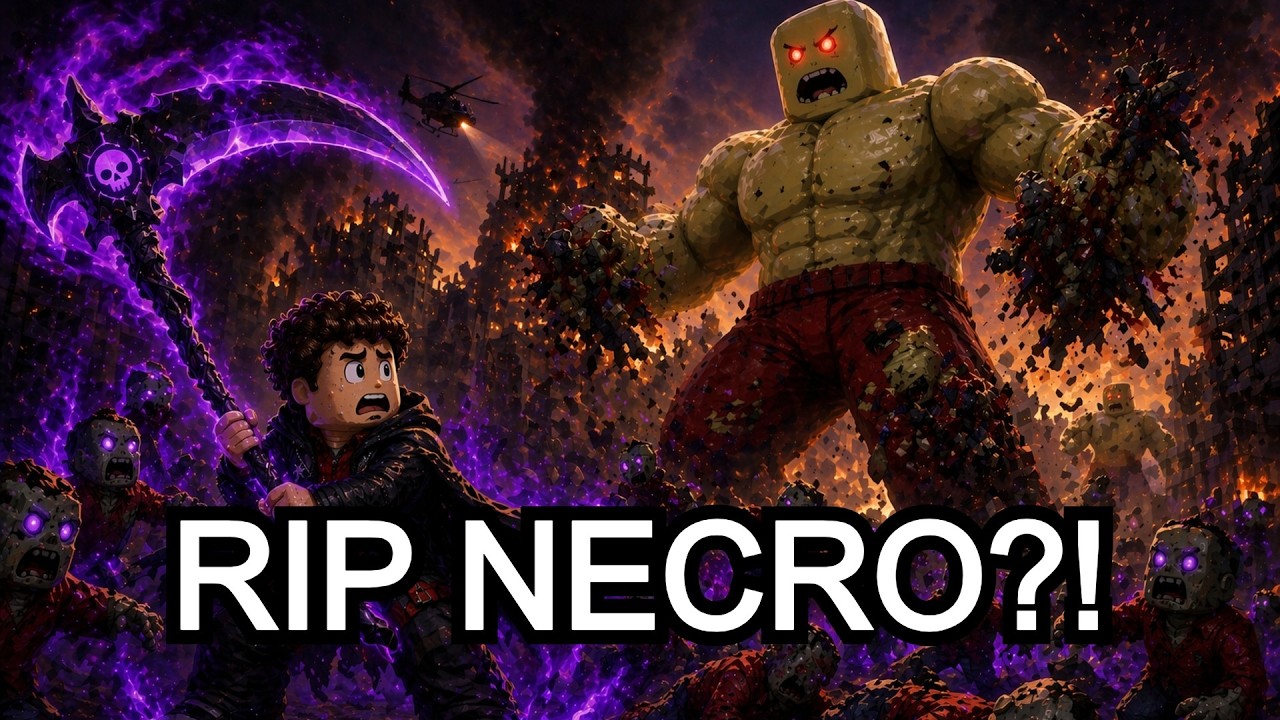 Necromancer NERFED HARD… What Happened?! Survive The Apocalypse - Roblox