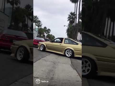 Gorgeous 86 at JCCS Long Beach😍 #ae86 #trueno #toyotacorolla