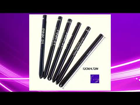 5 Pack Waterproof & Sweat Proof Black Eyeliner Pencil – Your Ultimate Guide to Bold, Long Lasting..