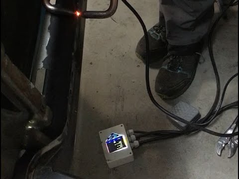 Spot welder controller for the Kende DN-100E (Harbor Freight) prevents blown fuses