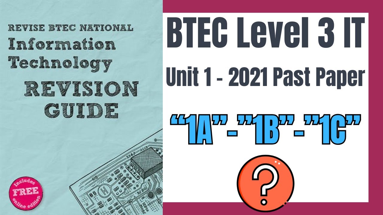 BTEC Level 3 IT - Unit 1 - P80 - 