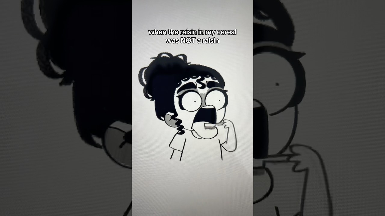 ROACHES IN THE CEREAL?!?? #fyp #shorts #cereal #roach #relatable #funny #animation #roaches