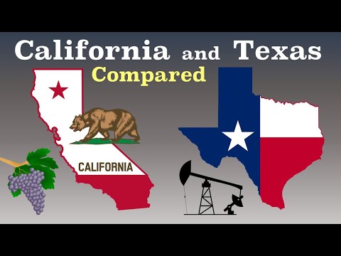 California and Texas Compared