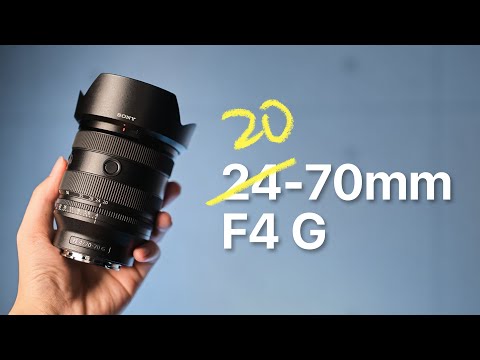 Sony 20-70mm f/4: Wider standard zoom with great optics (SEL2070G)