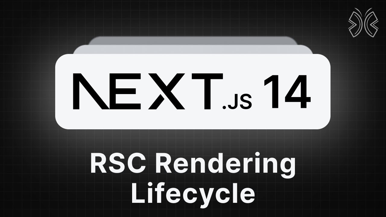 Next.js 14 Tutorial - 51 - RSC Rendering Lifecycle