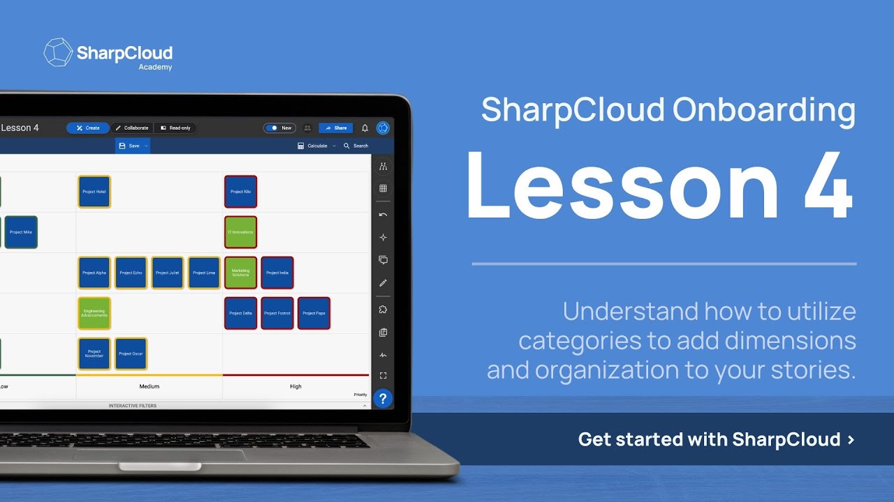 SharpCloud Onboarding - Lesson 4