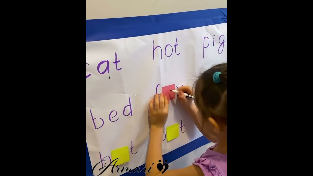 MISSING VOWELS🅰️🅾️ - Montessori Activities