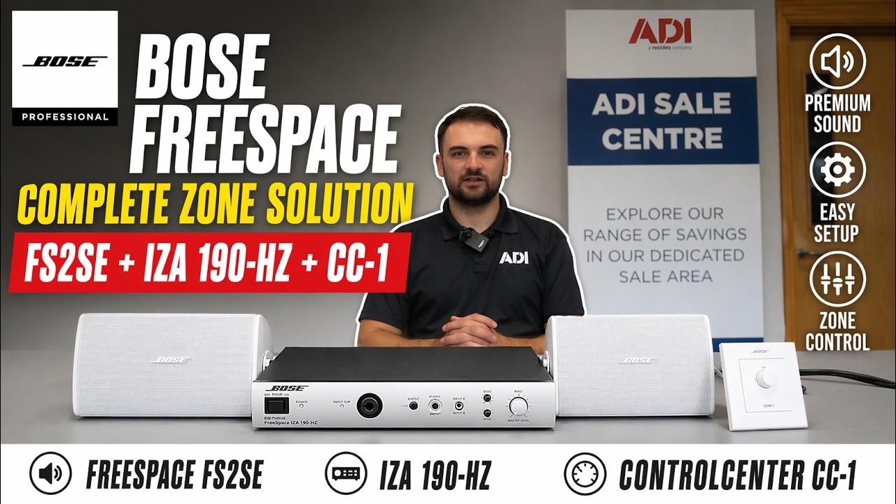 Bose Professional Audio Pack Pro Product Demo | Easy Setup & Incredible Sound