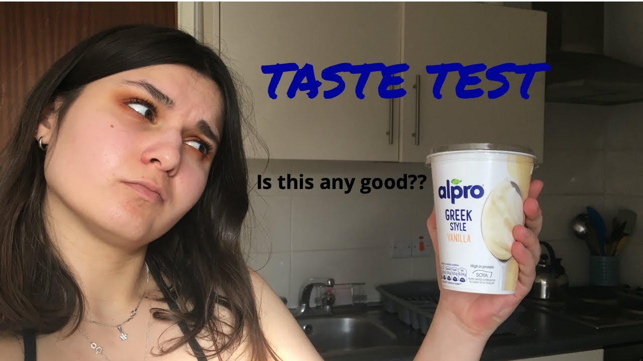 TASTE TEST -  Greek style vanilla yoghurt by Alpro