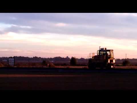 Case Farms Trackmobile clears up for a Grain Train