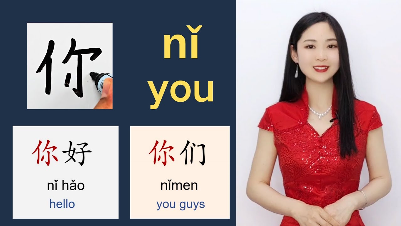 100 Basic Chinese Characters & 100 Basic Chinese Words for Beginners Learn Chinese Handwriting