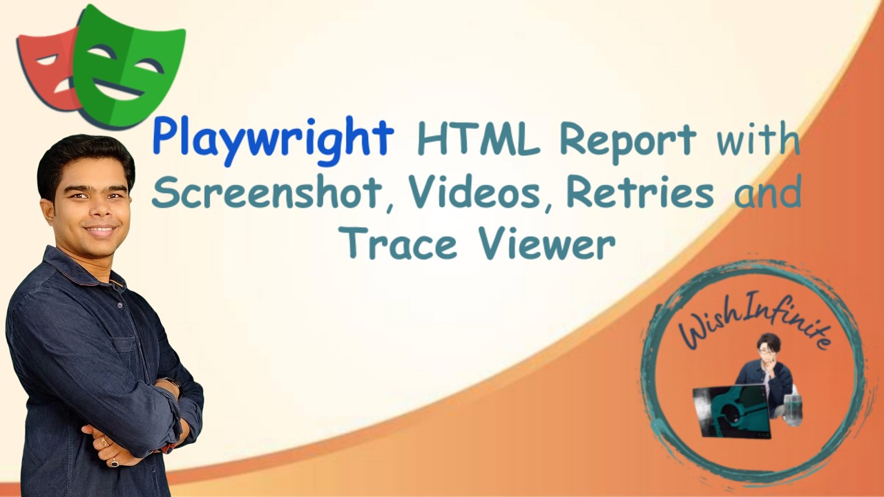 HTML Report with Screenshots, Videos, Retries & Trace Viewer in Playwright 🚀 | Complete Tutorial