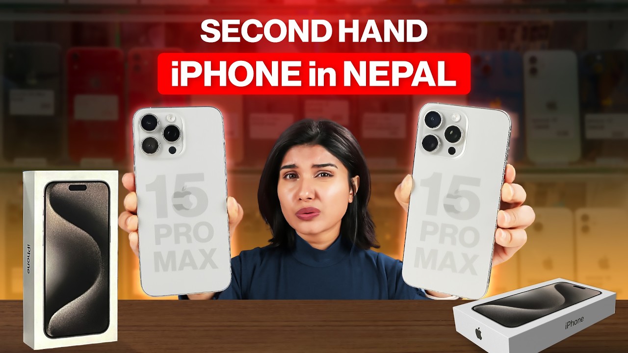 We Bought Second Hand iPhones in Nepal - Reality Check!